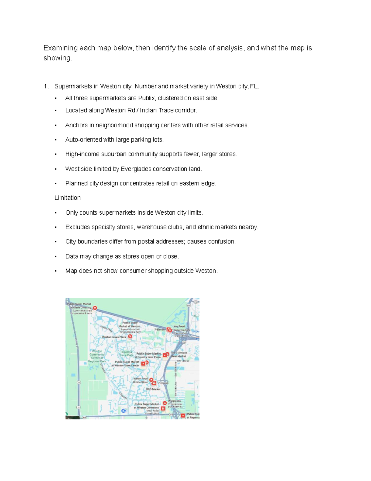 1.6 Scale of Analysis: Maps of Supermarkets, Religions, and Rail in ...
