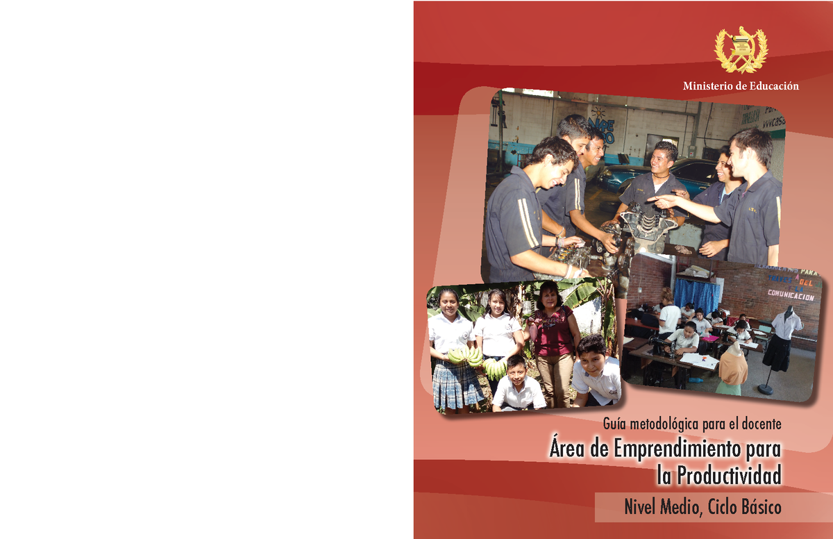 Guía Docente Área Emprendimiento para la Productividad - Guía metodológica para el docente Nivel ...