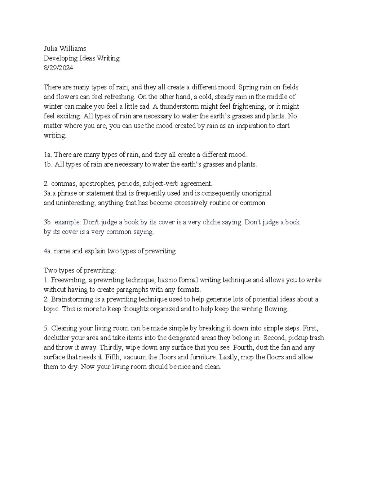 ENG101 Developing Ideas Essay Notes - Studocu