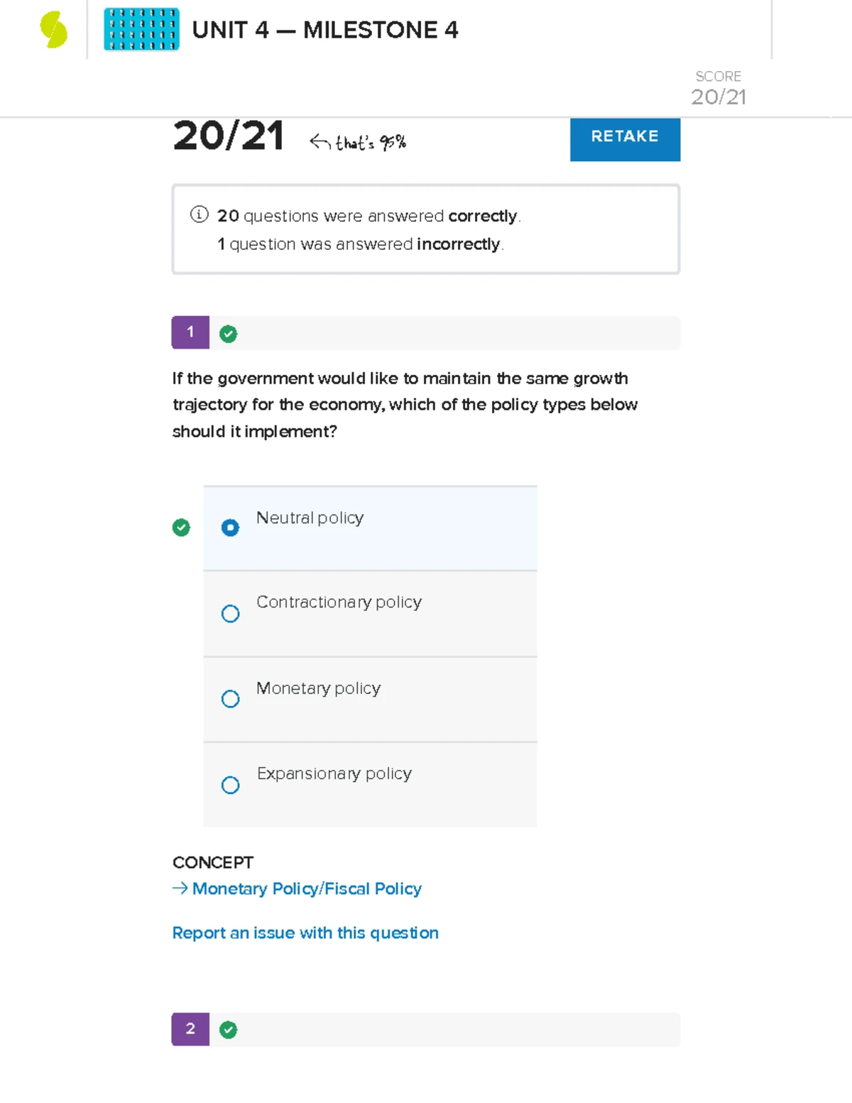 Milestone 3 - 1 CONCEPT → Overview of Expansionary and Contractionary ...
