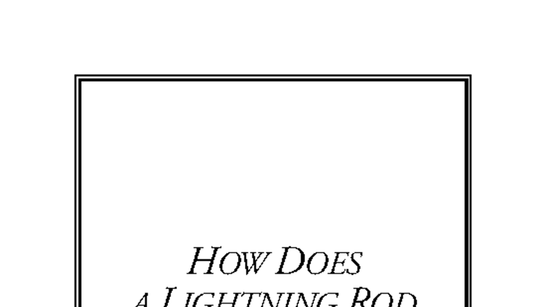How Does a Lightning Rod Work? Analysis & Insights (Course Code: 101 ...