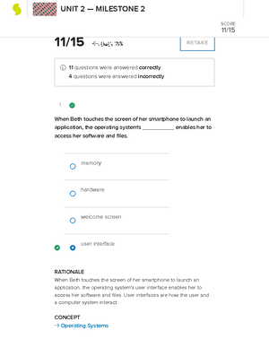Unit 1 Milestone - CS1001: Introduction to Information Technology - 1 ...