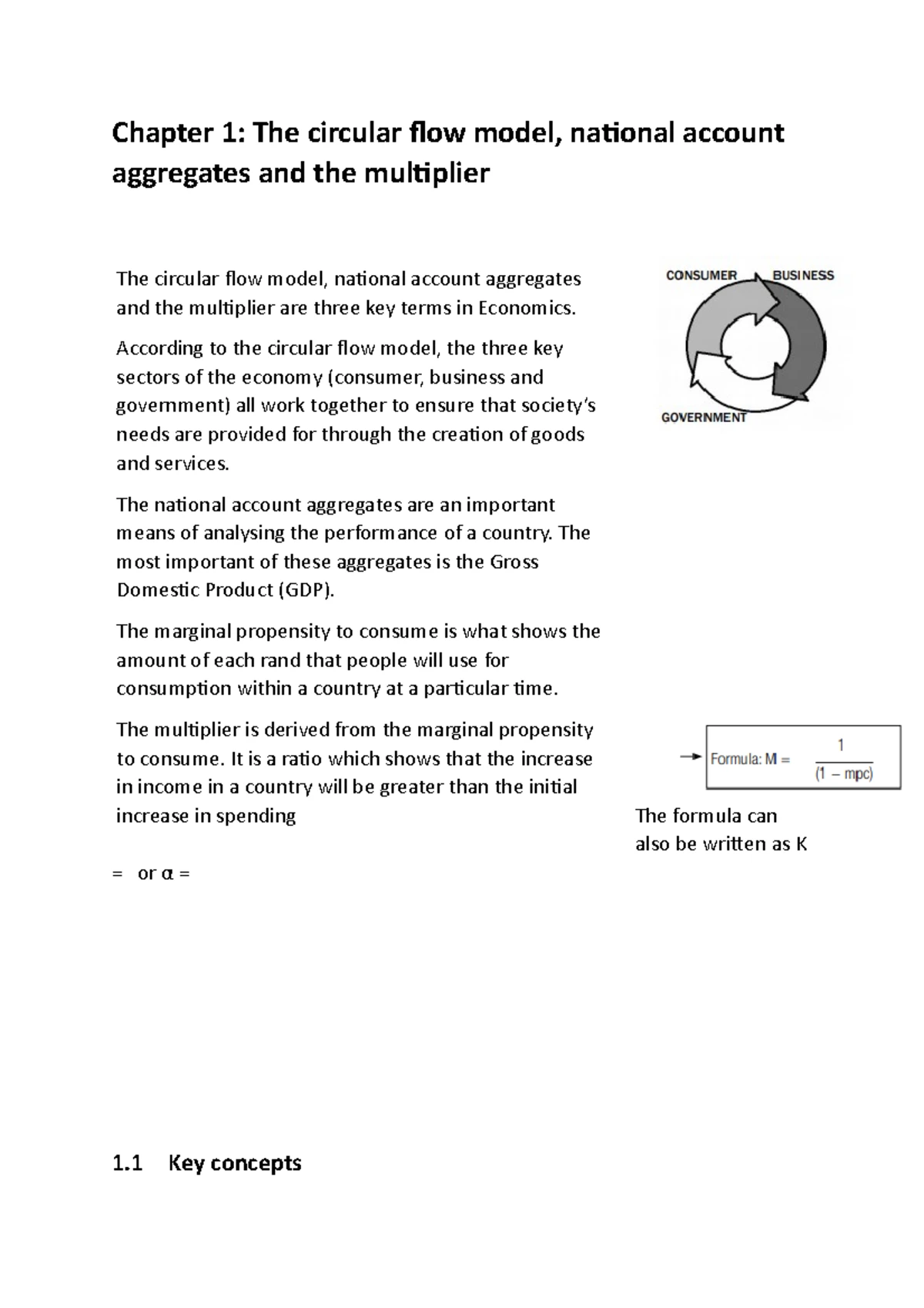 Grade 12 Economics Notes- Micro and Macro Economics - Studocu