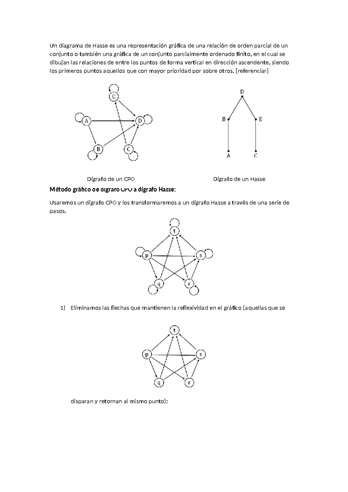 Método para Construir un Diagrama de Hasse en CPO - Studocu