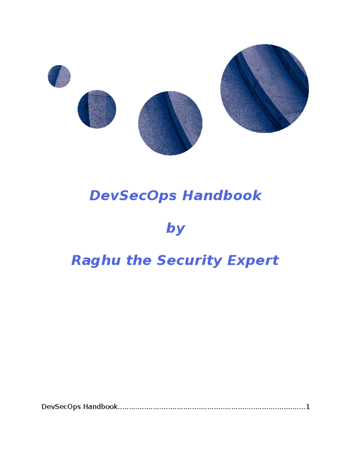 DevSecOps Handbook: Key Concepts & Tools (ASG) - Studocu