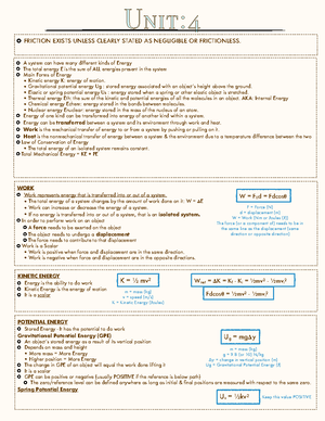 Unit 4 AP Physics Practice Problems - AP Physics 1 Unit 4 Practice ...