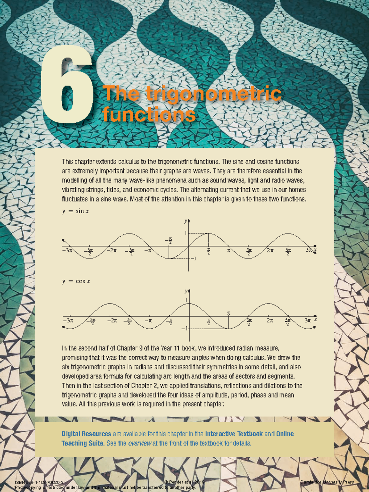 Chapter 6: Trigonometric Functions & Their Differentiation (MATH 101 ...