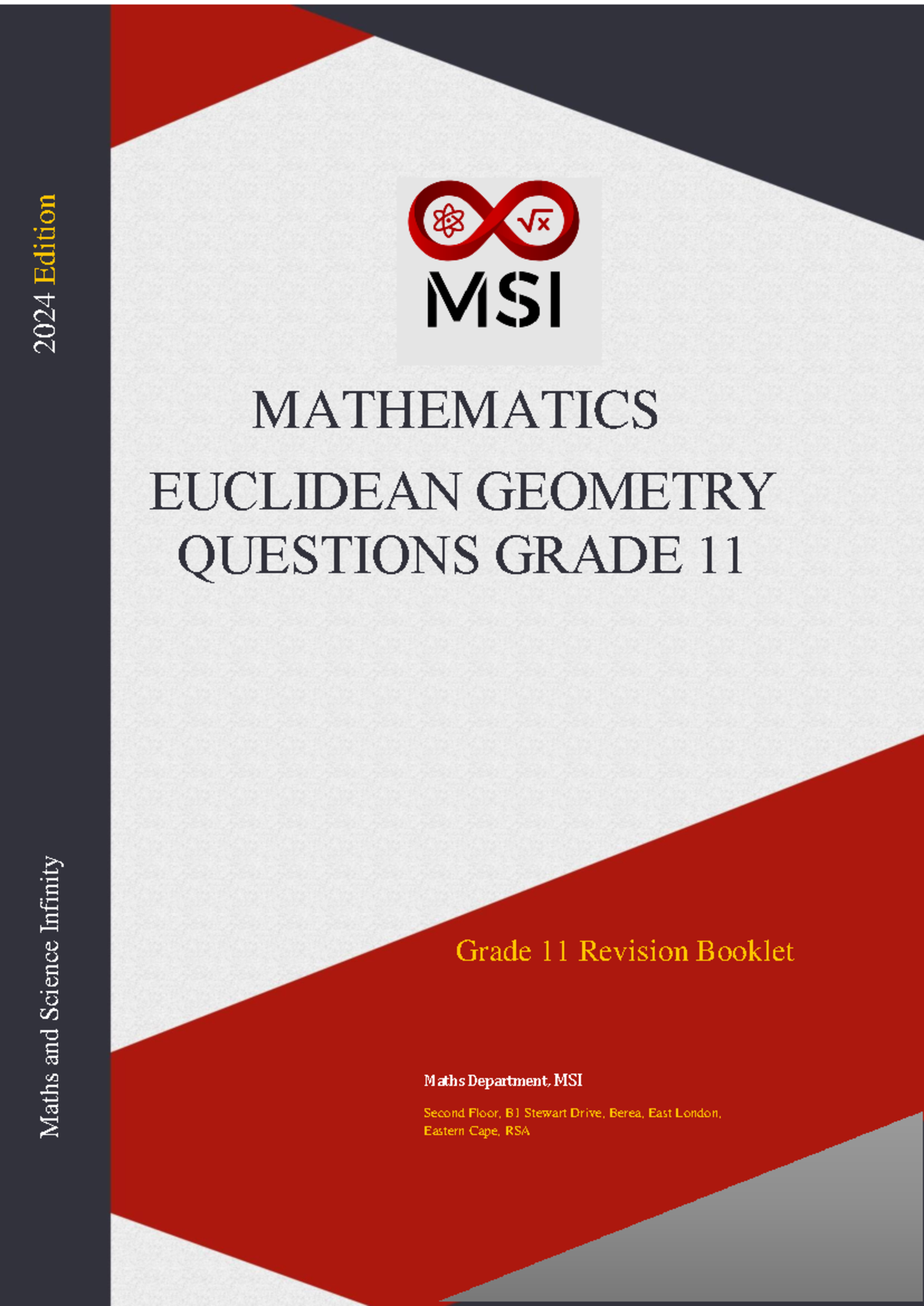 Euclidean Geometry Grade 11 Questions - MATHEMATICS EUCLIDEAN GEOMETRY ...