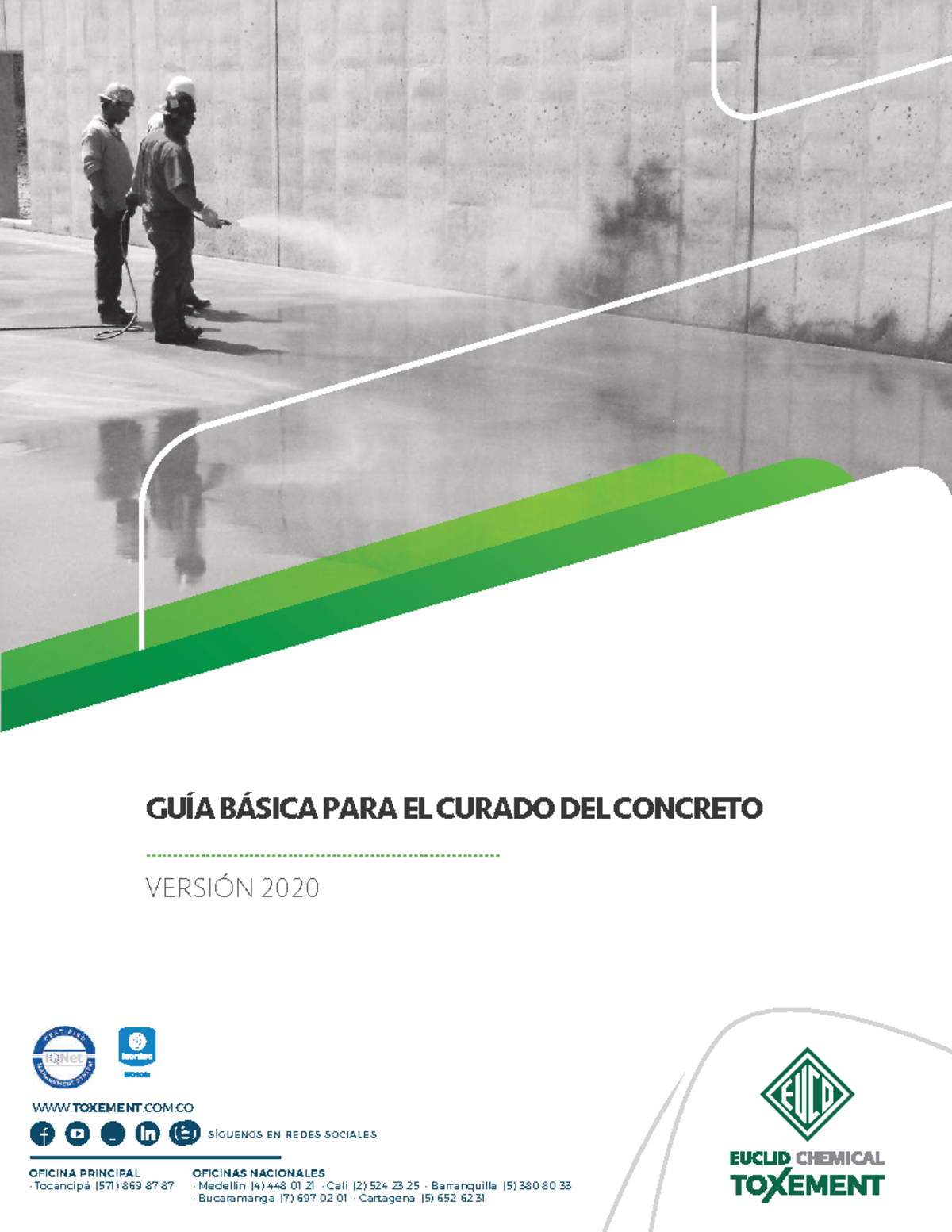 GUÍA BÁSICA DEL CURADO DEL CONCRETO 2020 - TOXEMENT - Studocu
