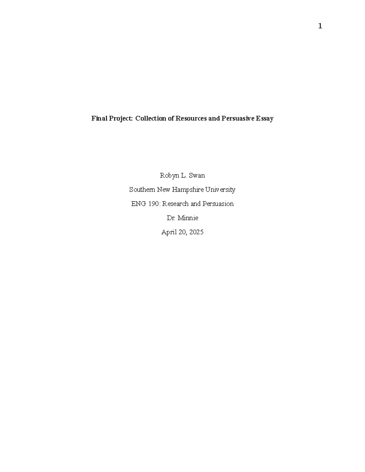 ENG 190 Final Project: Arts Education Impact on Students' Success - Studocu