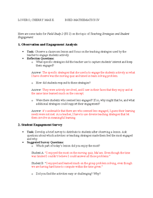 Field Study 1 EPortfolio - Field Study 1 Portfolio: Exploring the ...