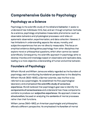 [Solved] demonstrate your ability to apply psychological concepts to ...