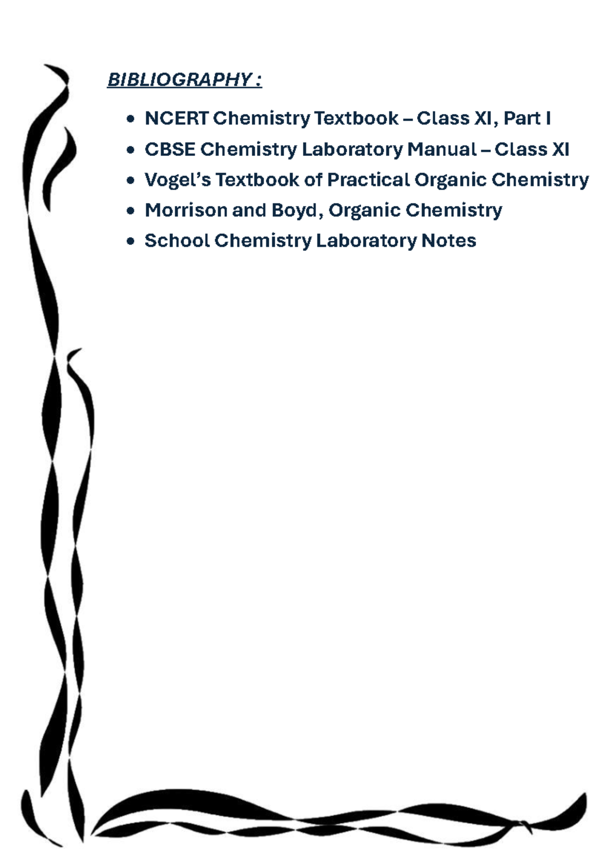 Chromatography Techniques: A Class XI Chemistry Portfolio - Studocu