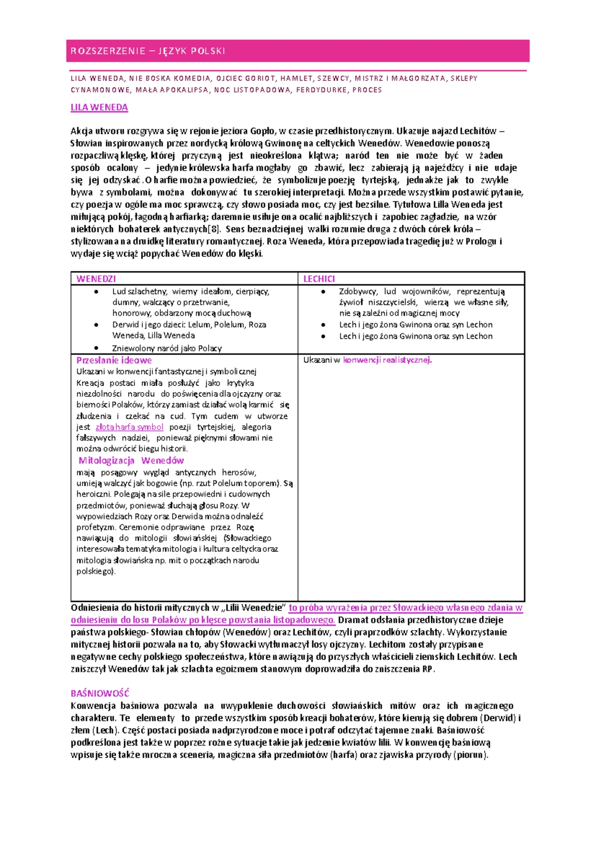 Mała apokalipsa - opracowanie - MAŁA APOKALIPSA Rys biograficzny autora ...