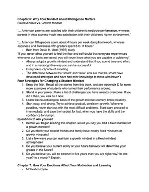 Teach Yourself How to Learn Chapters 4 and 5 - Chapter 4: The Power of ...