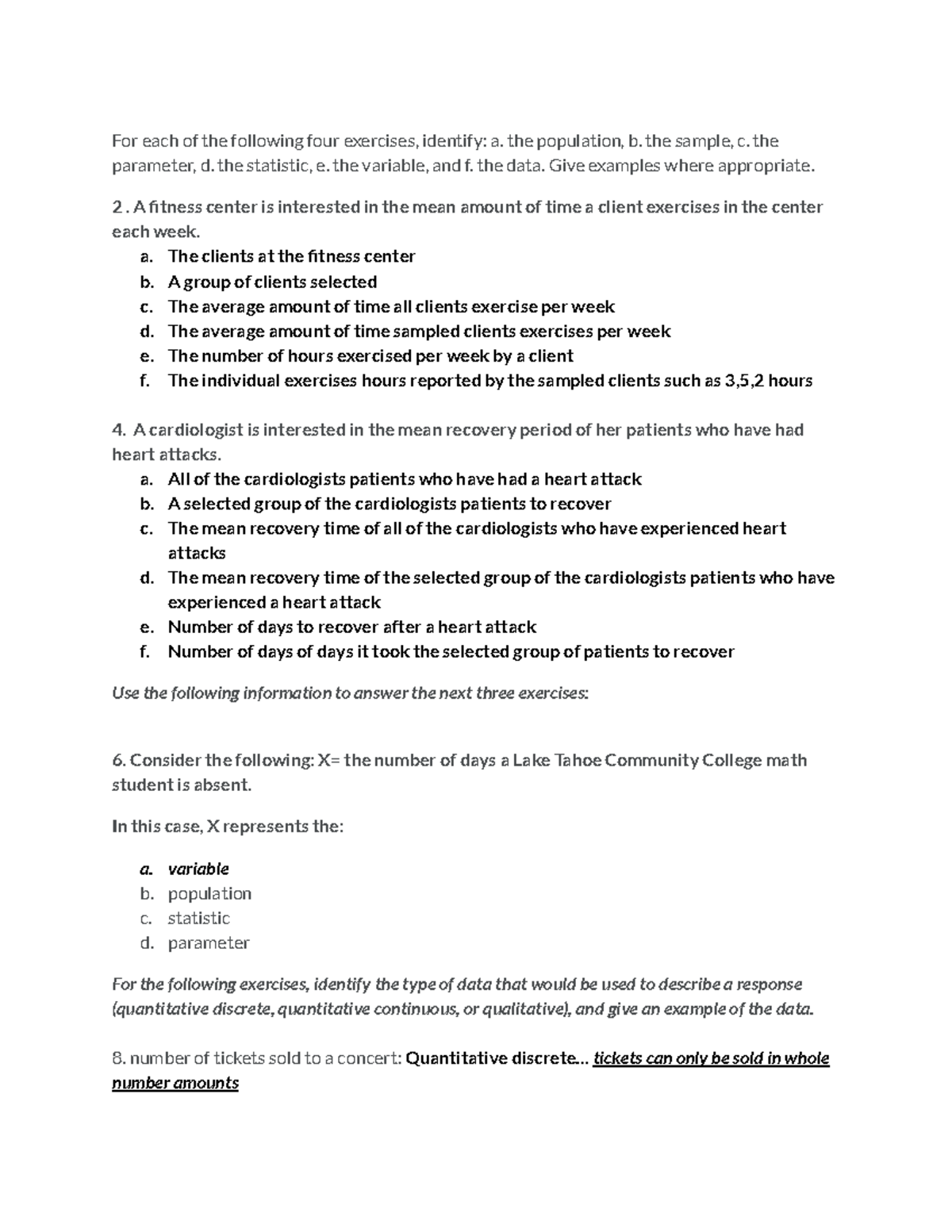 LAB #1 - Statistics Exercises: Population, Sample, and Data Analysis ...