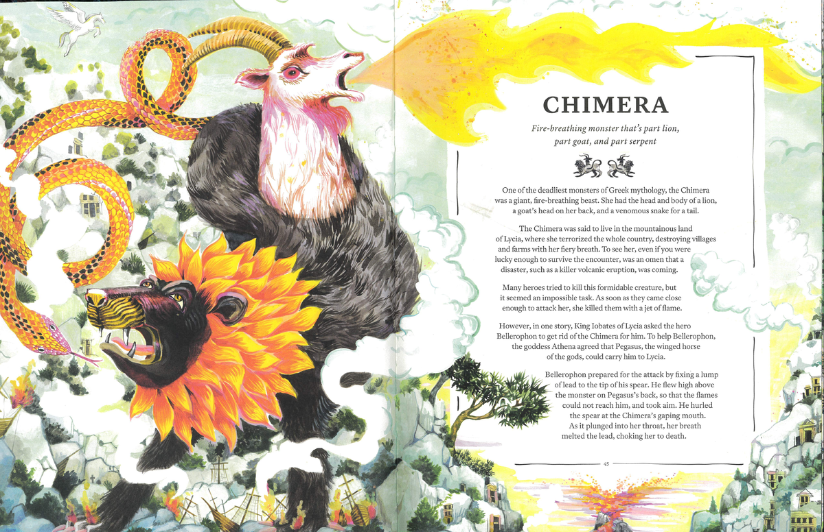 Chimera: The Legendary Fire-Breathing Creature of Greek Mythology - Studocu