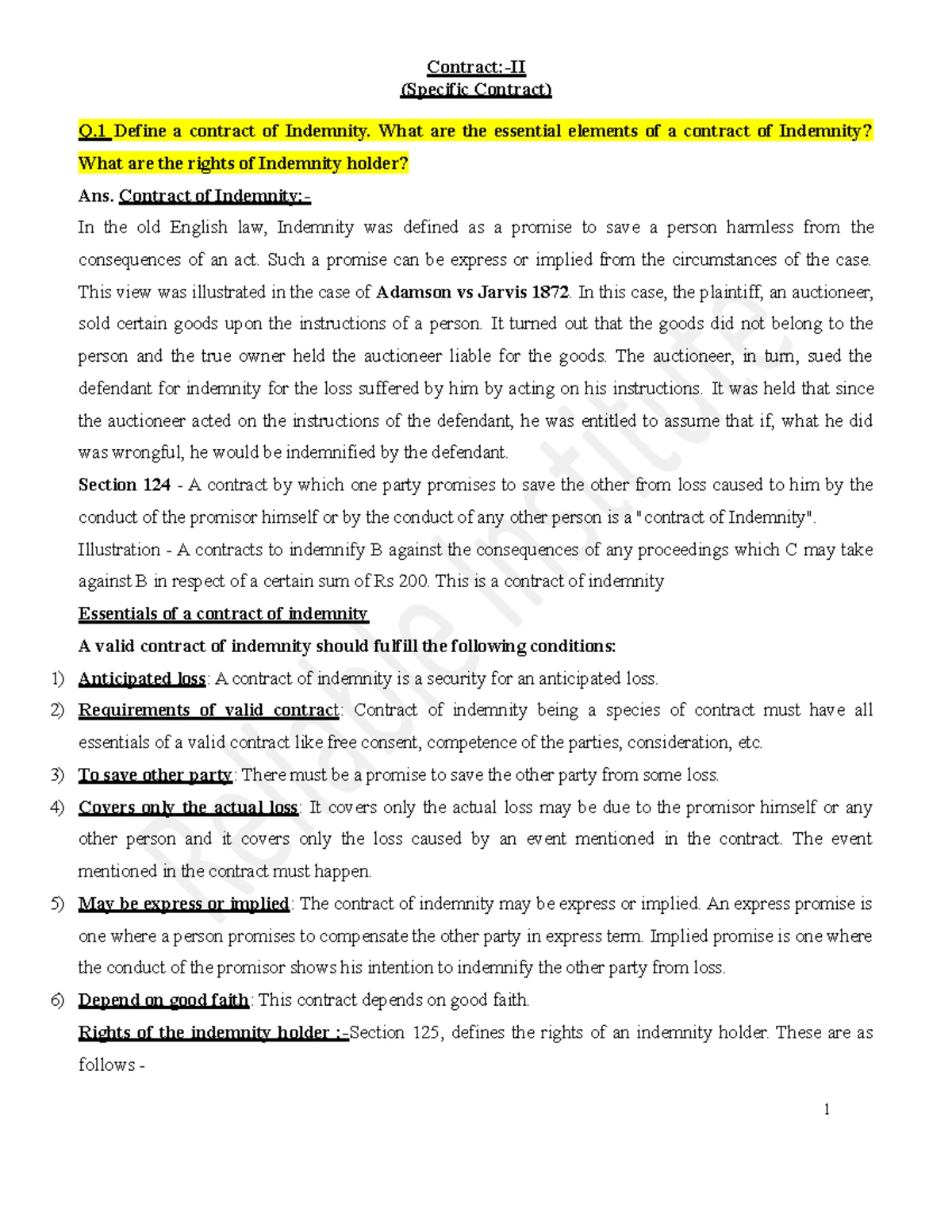 Primary and Secondary functions of court of law Jurisprudence - Lecture ...