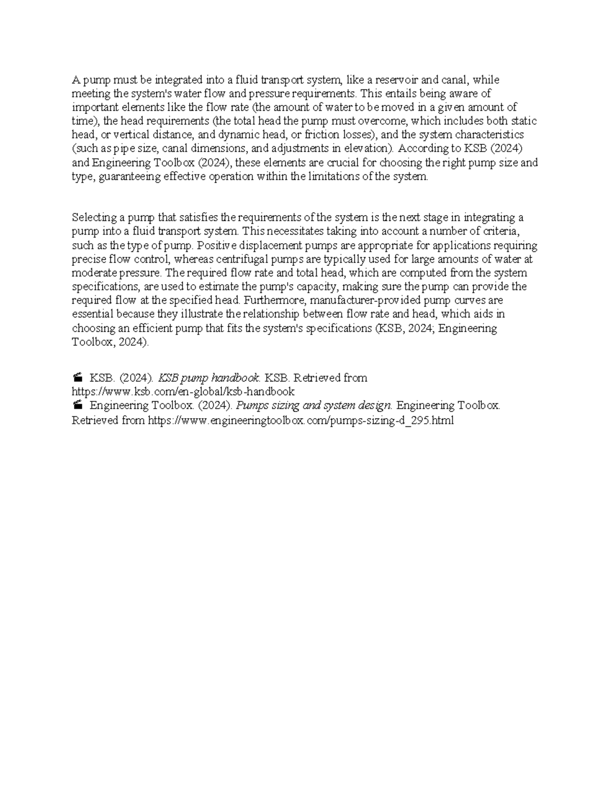 Integrating Pumps into Fluid Transport Systems: Key Considerations ...