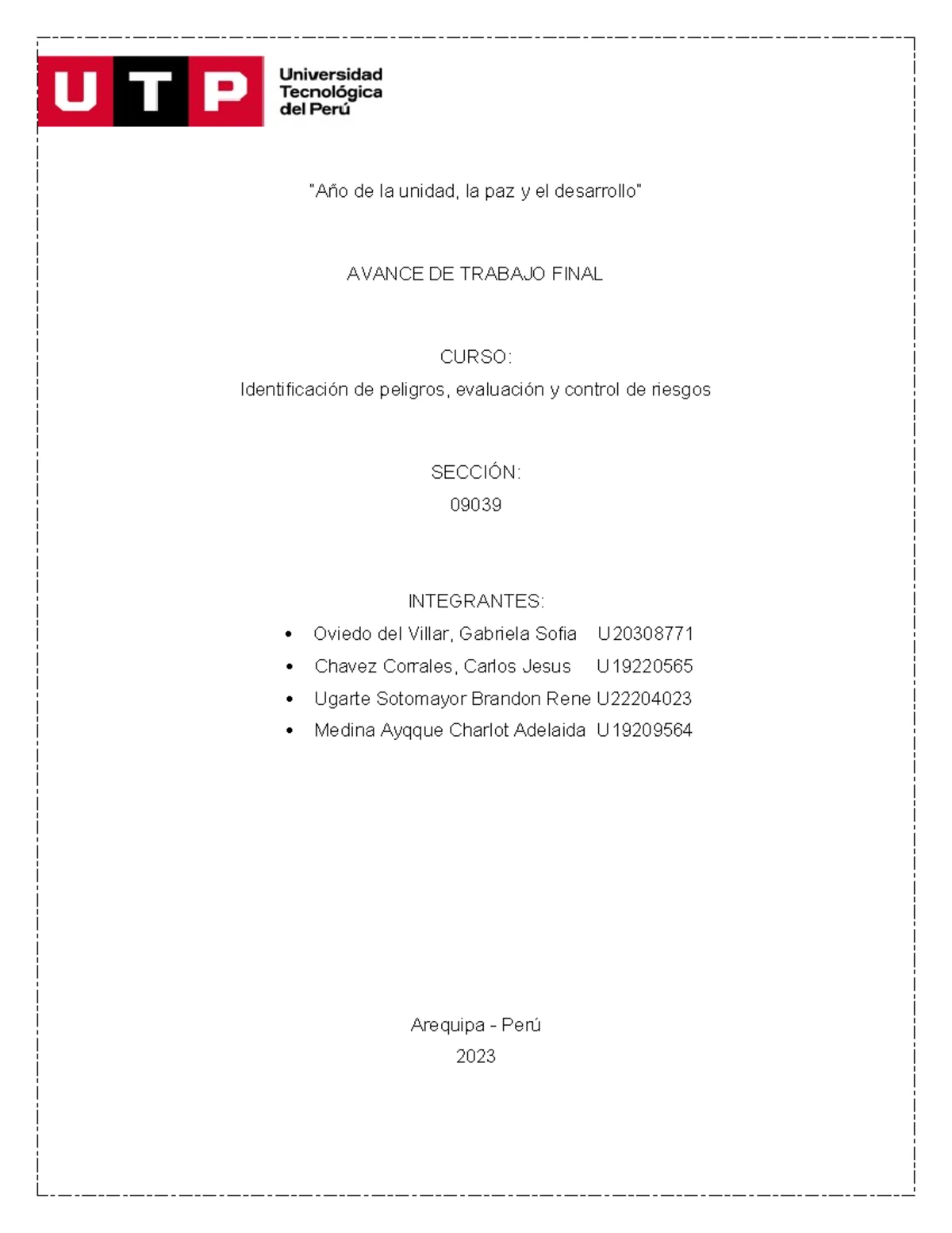 5 - seguridad y salud en el trabajo - Peligro, riesgo y tipos de peligros 1. PELIGRO Según el ...