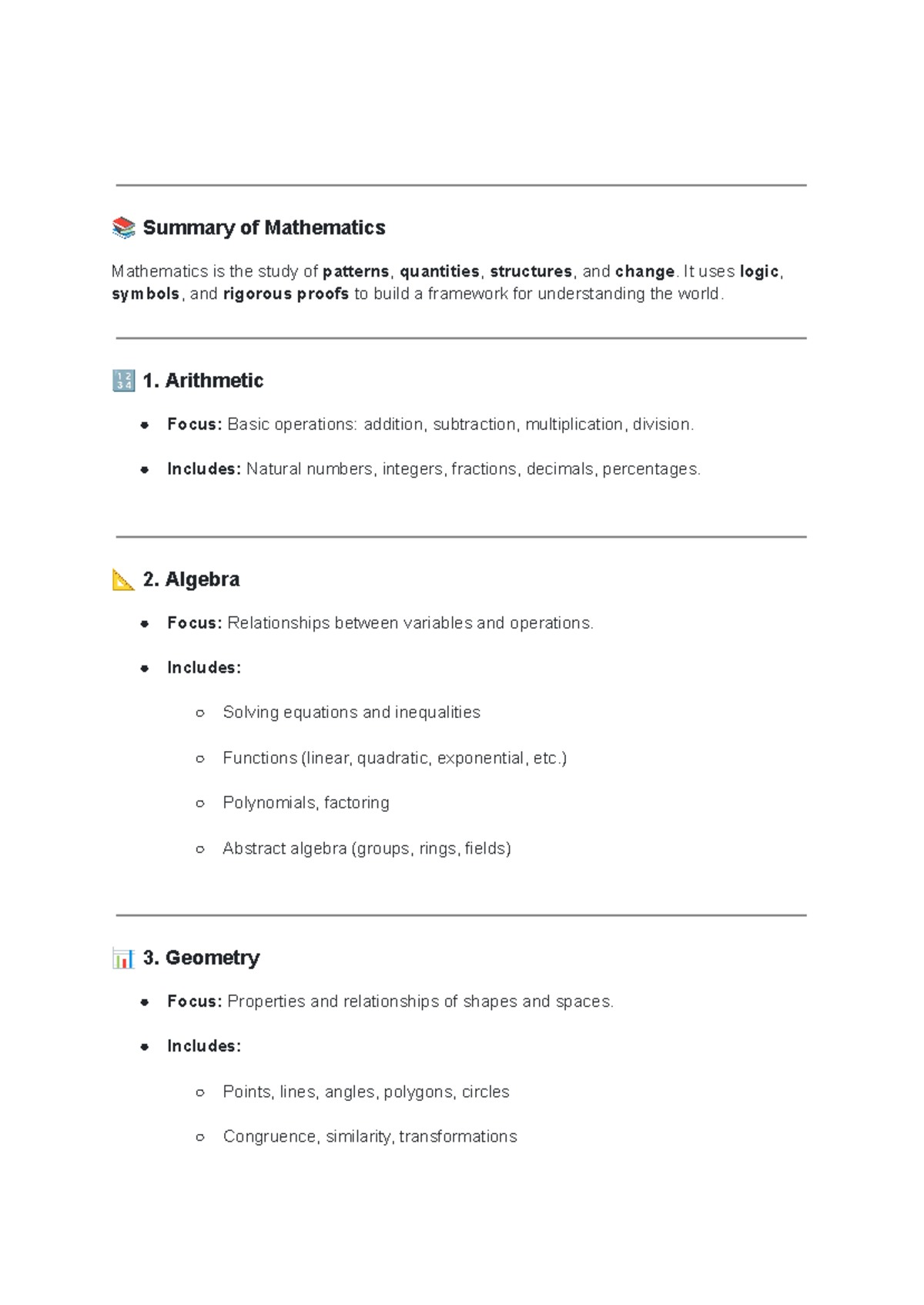 Calculus for Financial Mathematics - 📚 Summary of Mathematics ...
