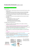 pyc1501 - Unisa - basic psychology - Studocu
