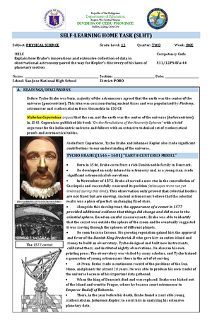 Midterm EXAM Physical Science - SENIOR HIGH SCHOOL DEPARTMENT MIDTERM ...