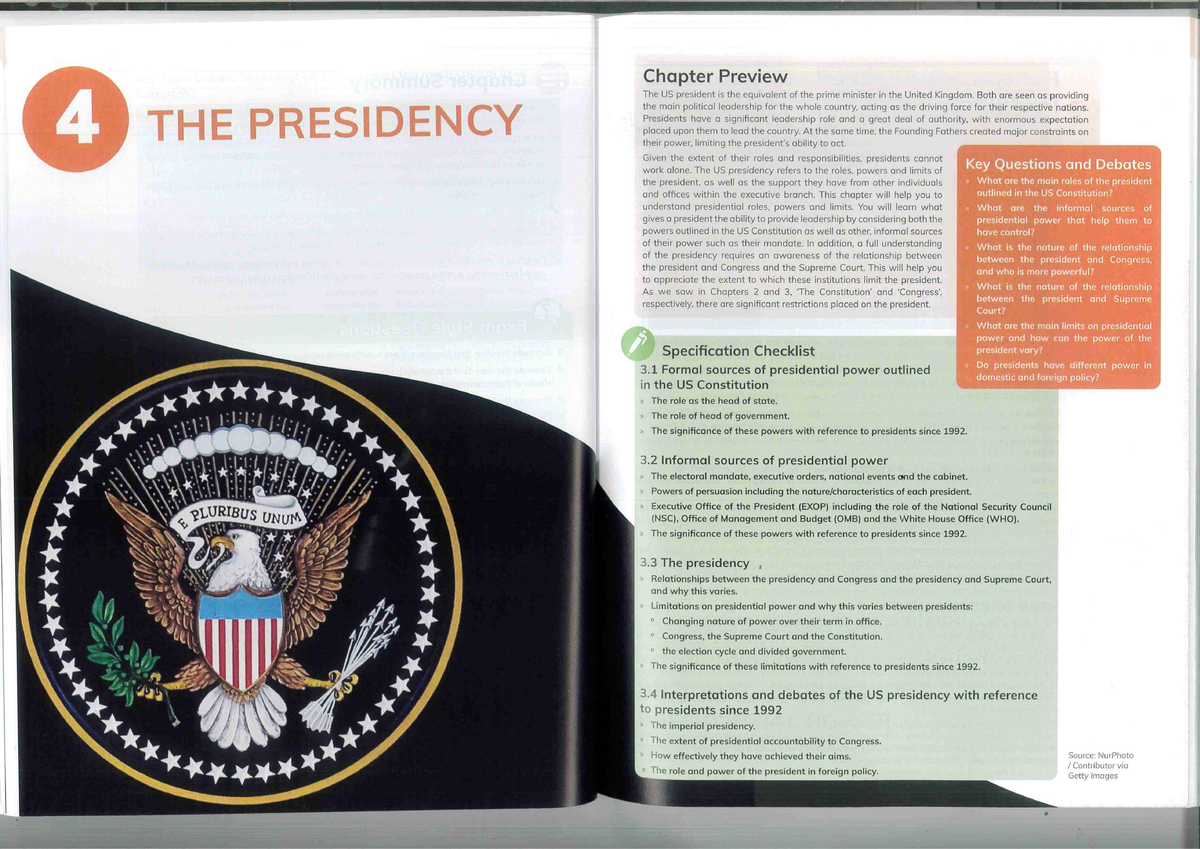 Essentials of the US Presidency: Roles, Powers, and Limitations (POL ...