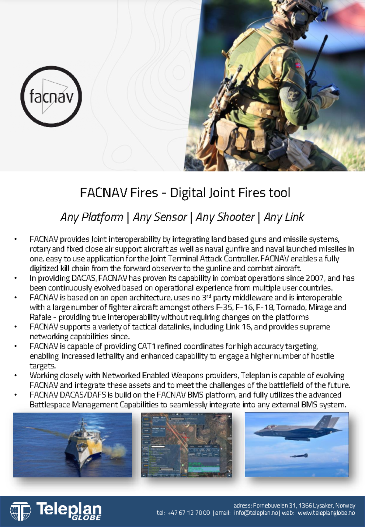 FACNAV Fires Product Sheet: Digital Joint Fires Tool Overview - Studocu