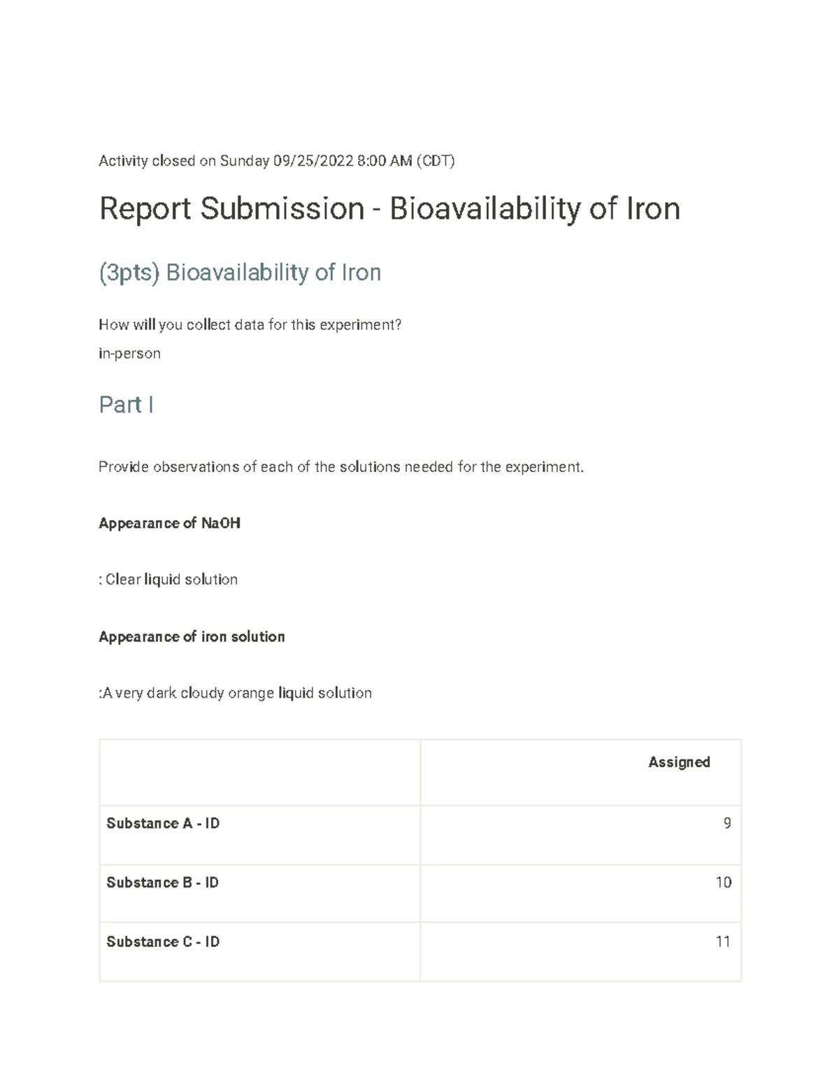 Pre-Lab Quiz Answers 1-5 - Labquest Measurement Techniques - Studocu
