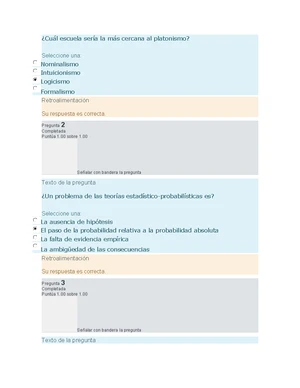 Examen Epistemología Módulo 3: Preguntas y Respuestas Correctas - Studocu