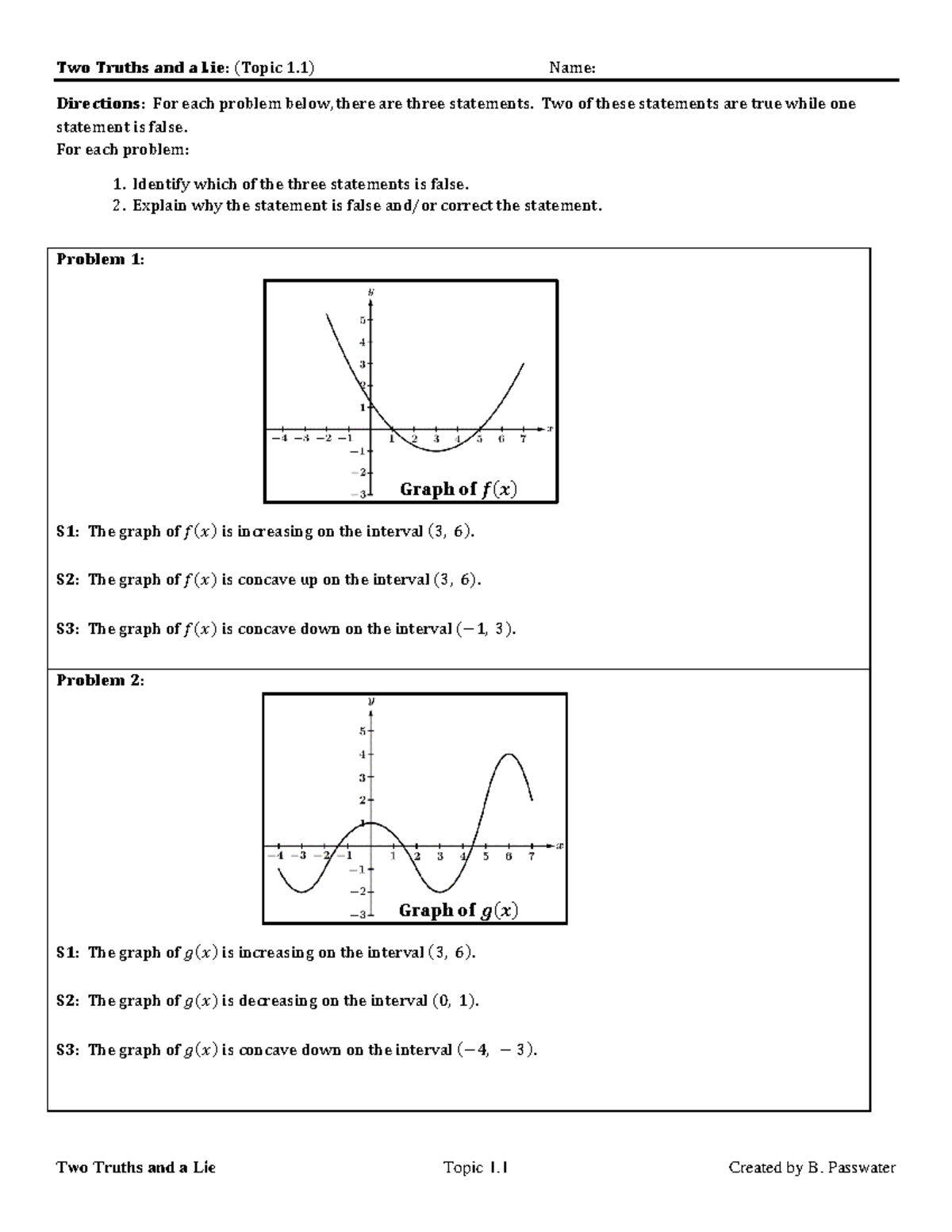Two Truths and a Lie: AP PC Topic 1.1 Analysis - Studocu