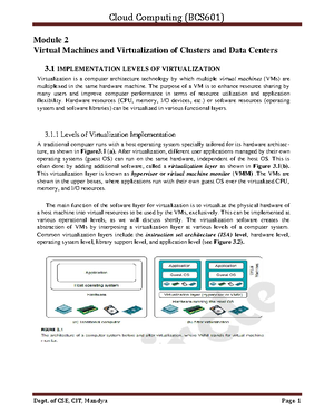 BCS601 Cloud Computing Integrated Lab Manual: VM & App Deployment Guide - Studocu