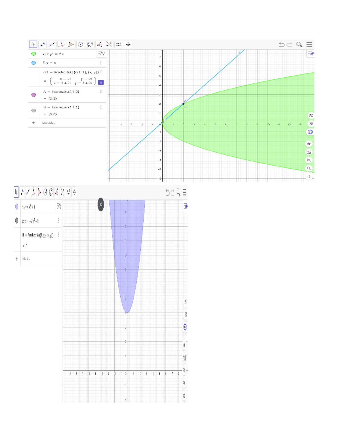 A1D004. Graficas de Funciones y Resoluciones en Geogebra - Studocu