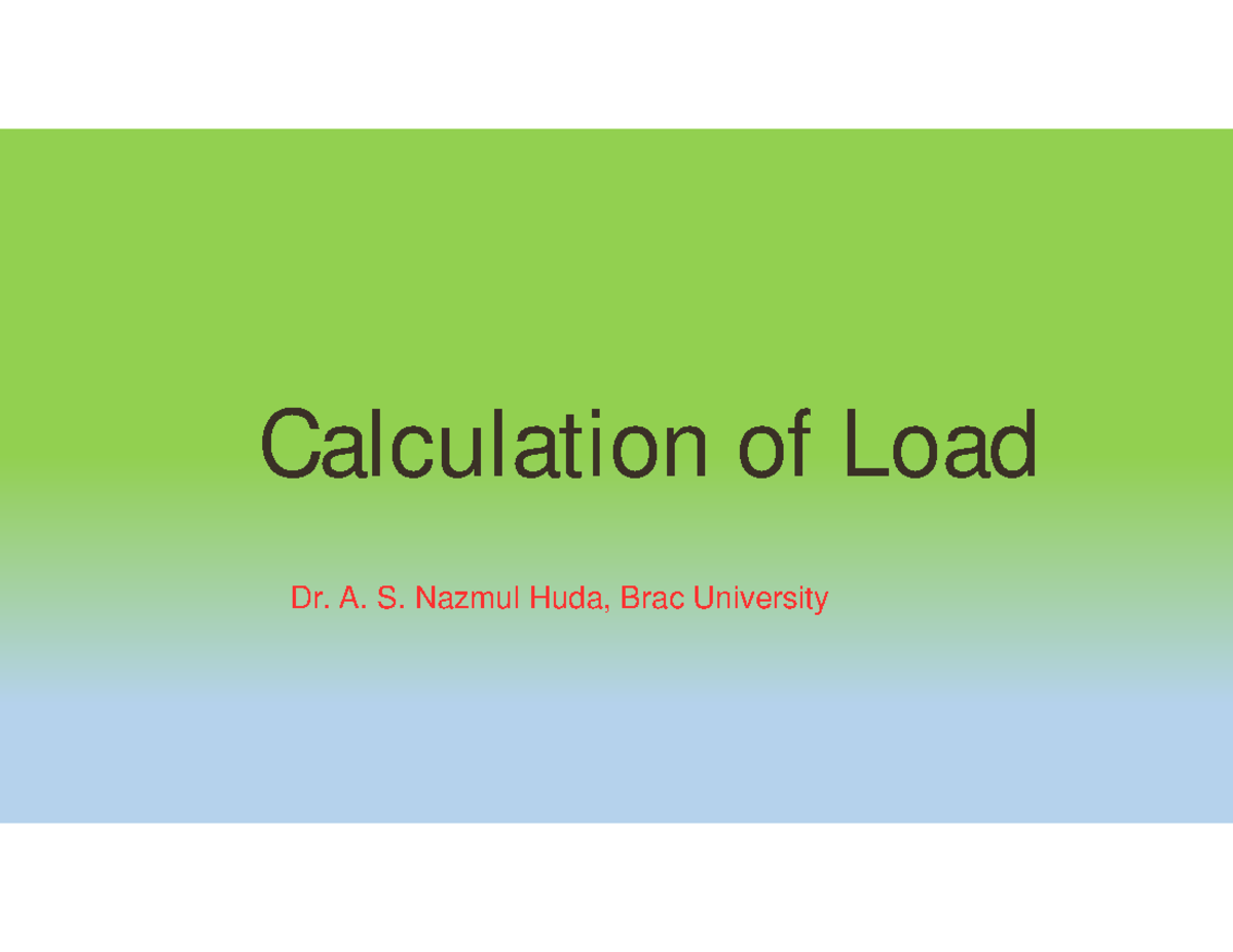 Calculation of Load (P1): Load Sizing and PV Array Analysis - Studocu