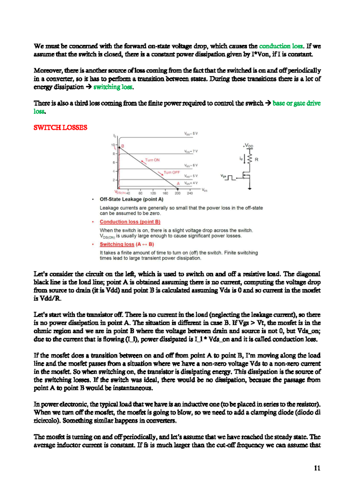 Power Losses in MOSFETs: Understanding Switching and Conduction Losses ...