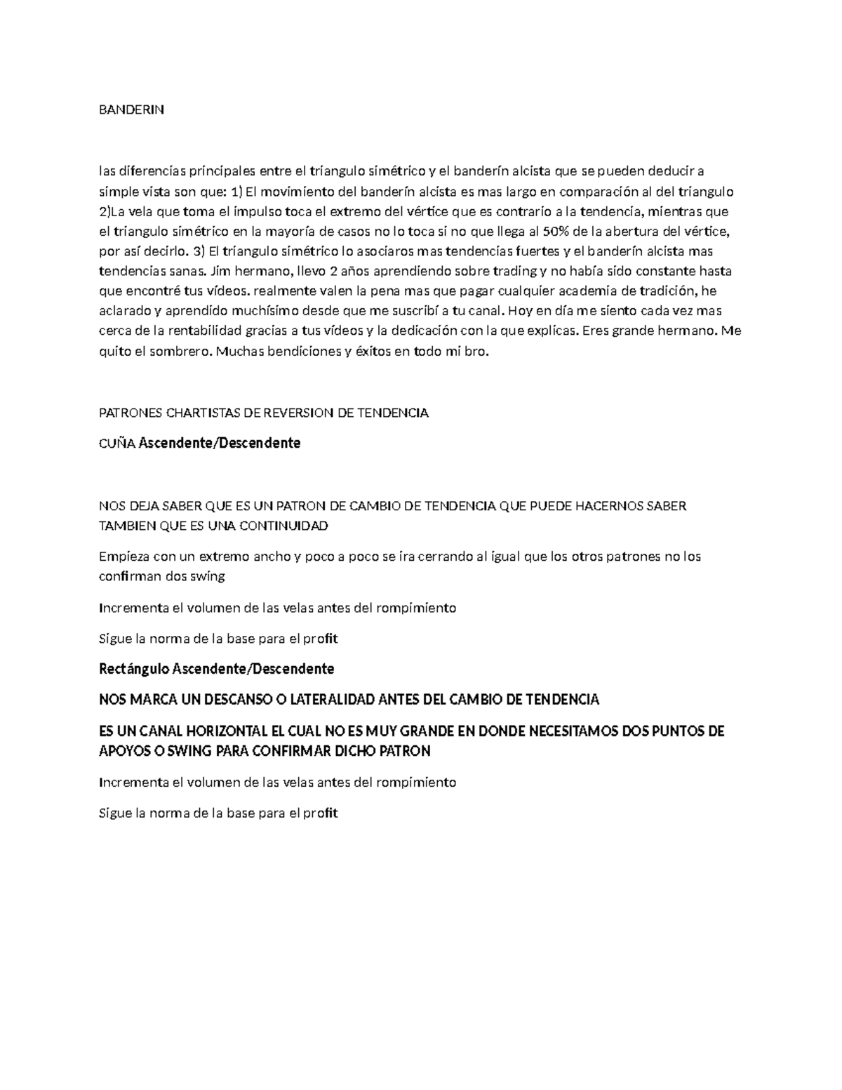 Diferencias Clave entre Triángulo Simétrico y Banderín Alcista en ...