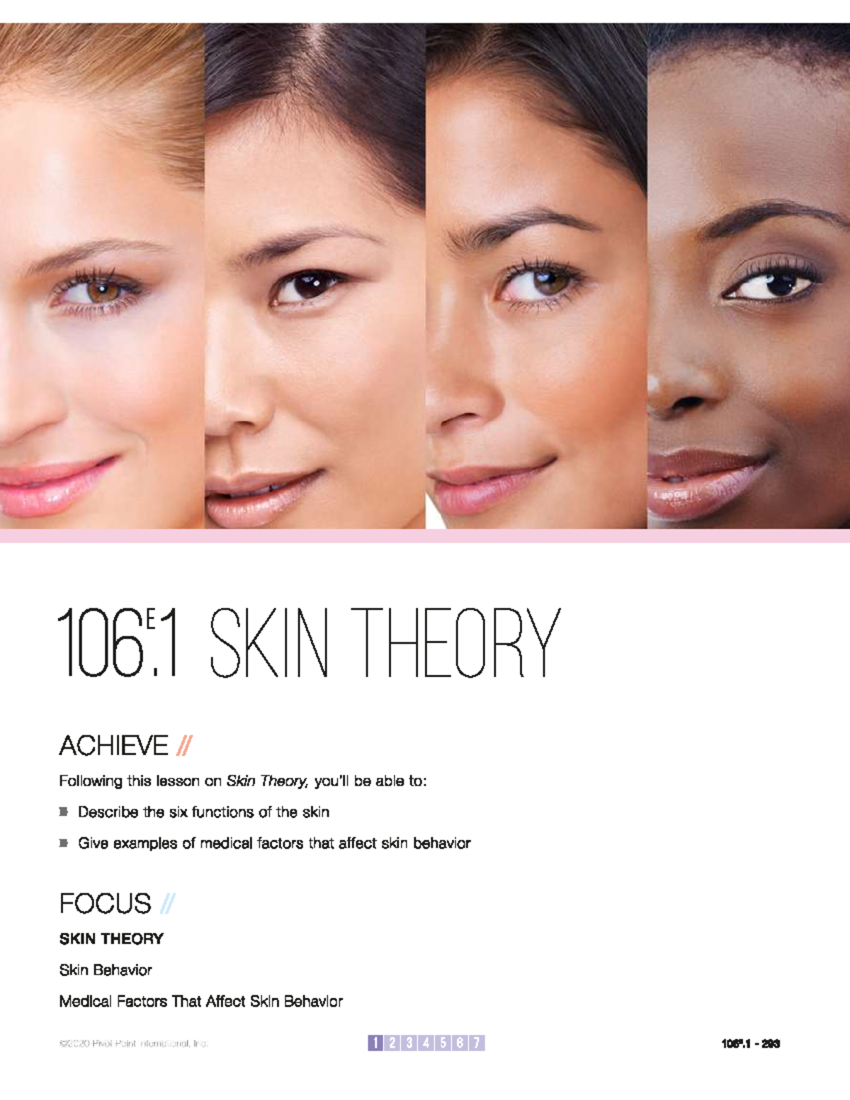 106.1 SKIN THEORY: FUNCTIONS, MEDICAL FACTORS & ABSORPTION - Studocu