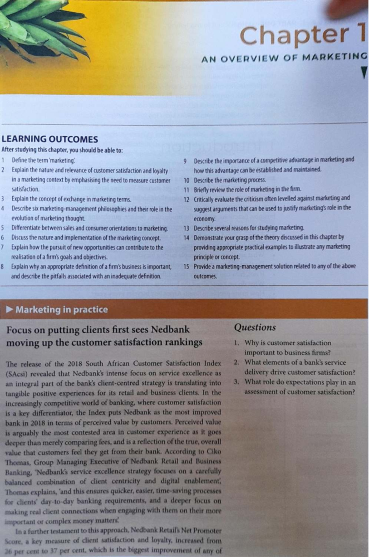 Document Review and Analysis: Key Findings and Insights - Chapter 1 AN ...