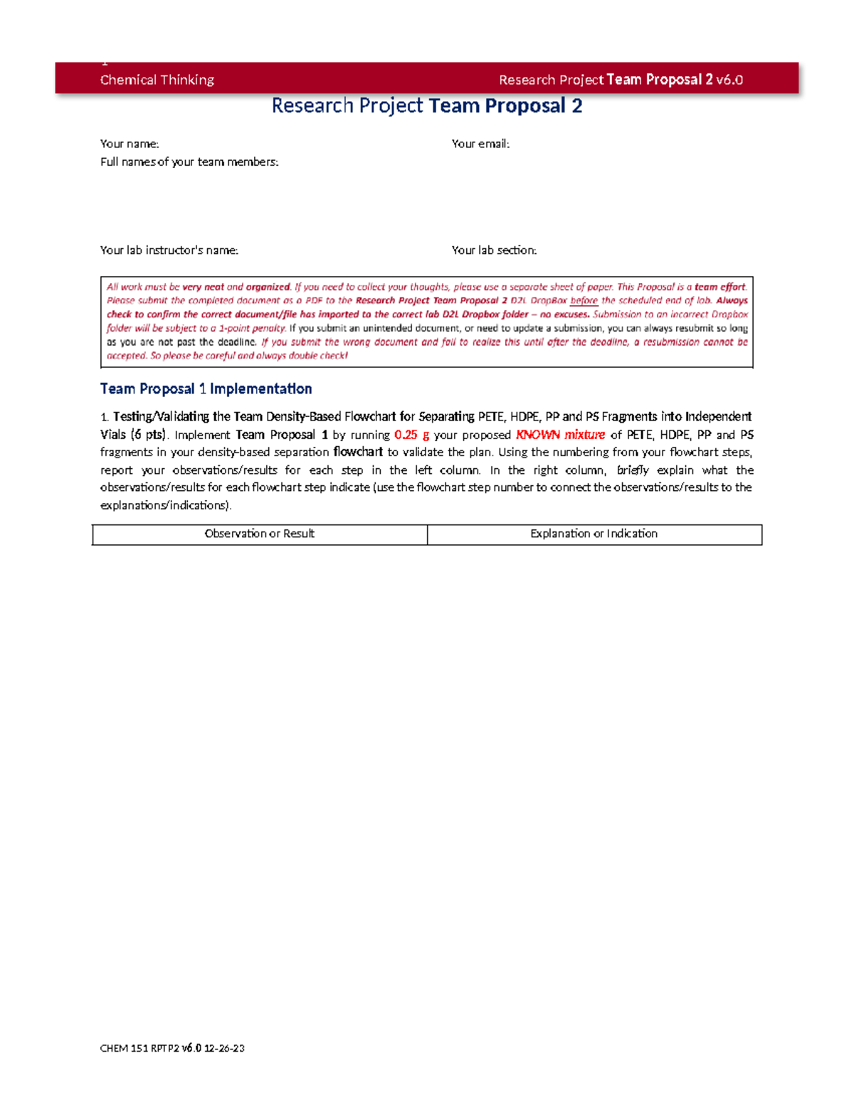 Research Project Team Proposal 2 v6 - Research Project Team Proposal 2 ...