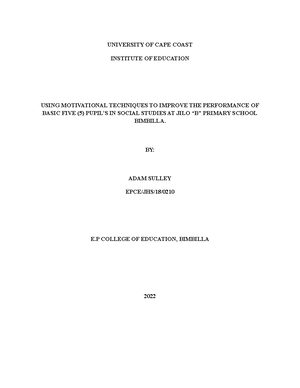 Project Format ( Knust) - LAYOUT Table of contents ROMAN NUMBERS Title ...