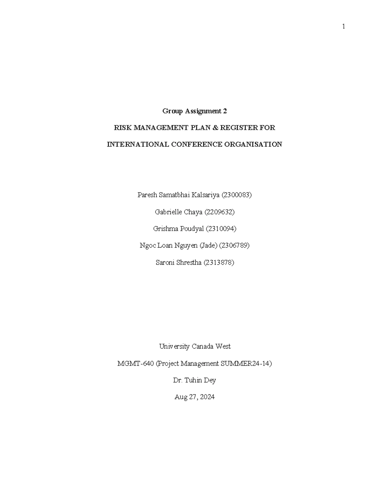 AACE 2024: Understanding Project Cost Estimation Classes and Practices - Studocu