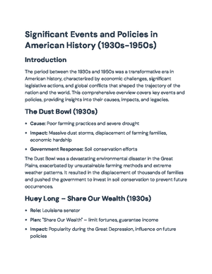 The Election of 1896: Analyzing Its Pivotal Impact on Politics - Studocu