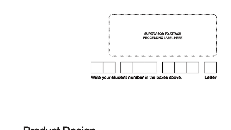 2024 VCE Product Design and Technologies Exam Questions and Answers ...