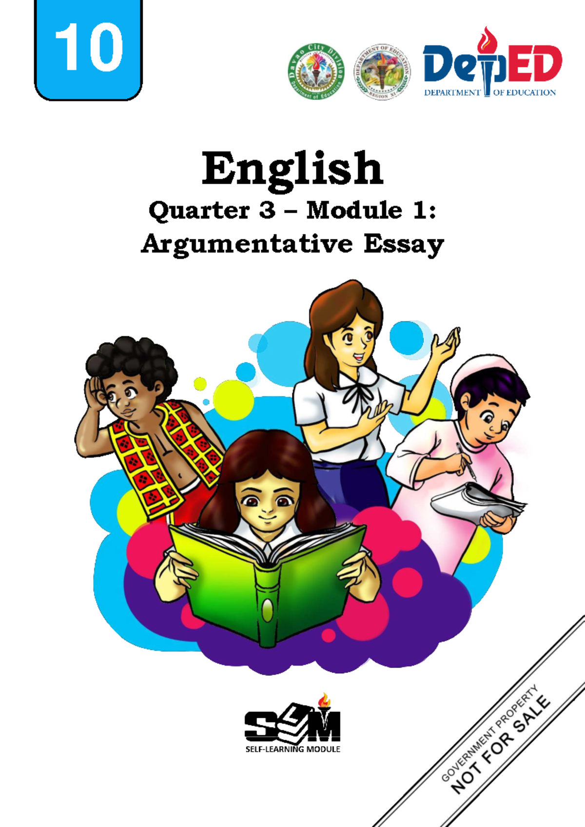 Q3 English 10 Module 1: Writing an Argumentative Essay Guide - Studocu