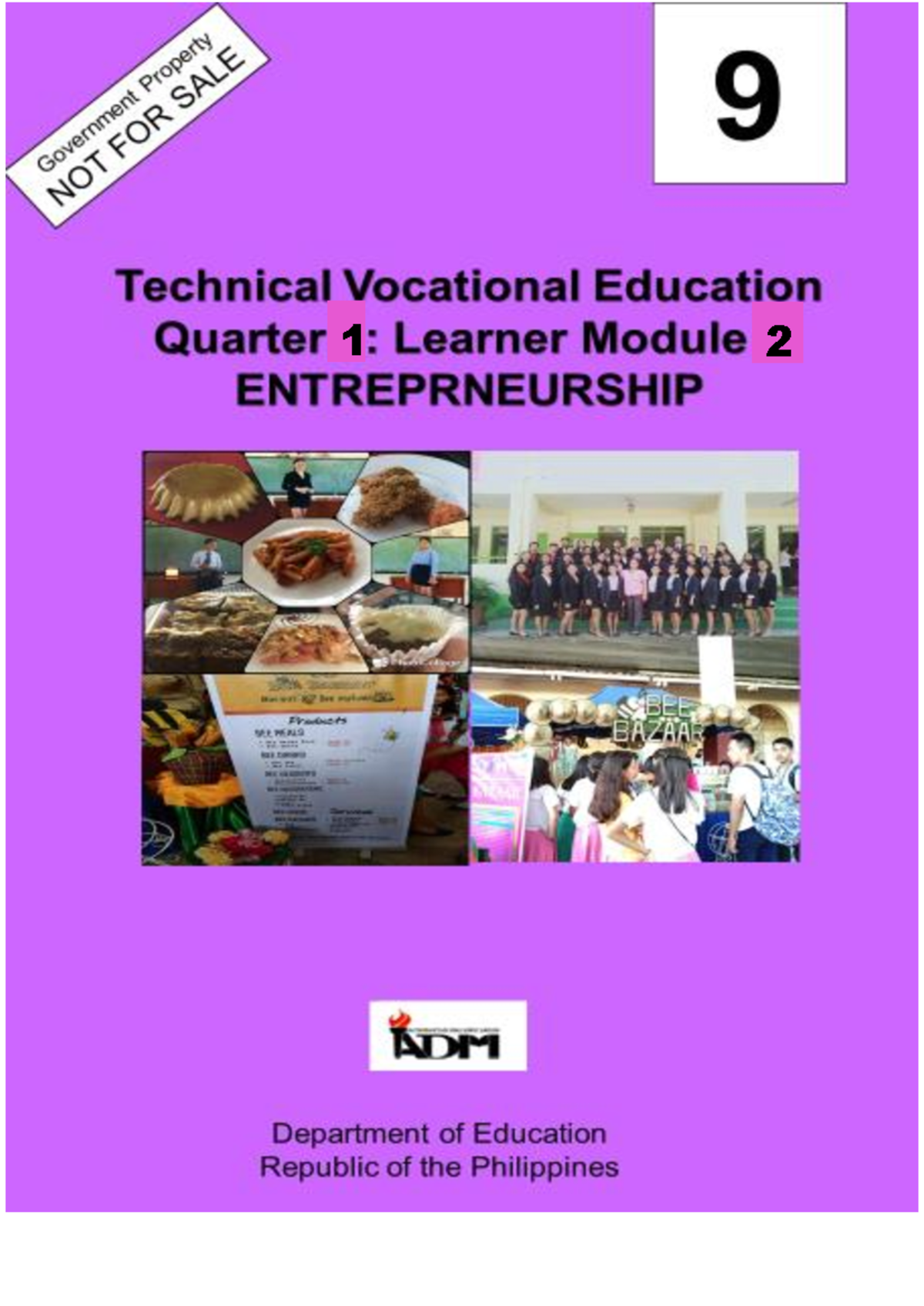 ENTREPRENEURSHIP 1: Quarter 1 Module 2 - Personal Entrepreneurial - Studocu