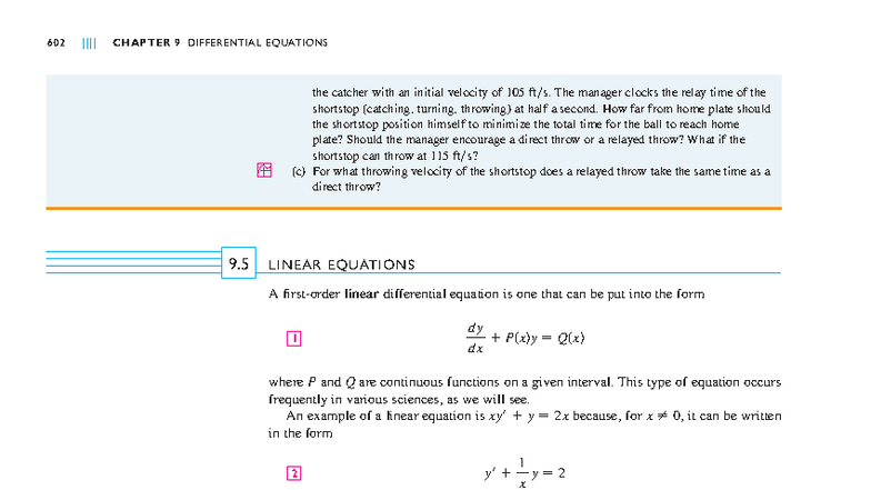 602 CHAPTER 9.5 LINEAR EQUATIONS AND APPLICATIONS - Studocu