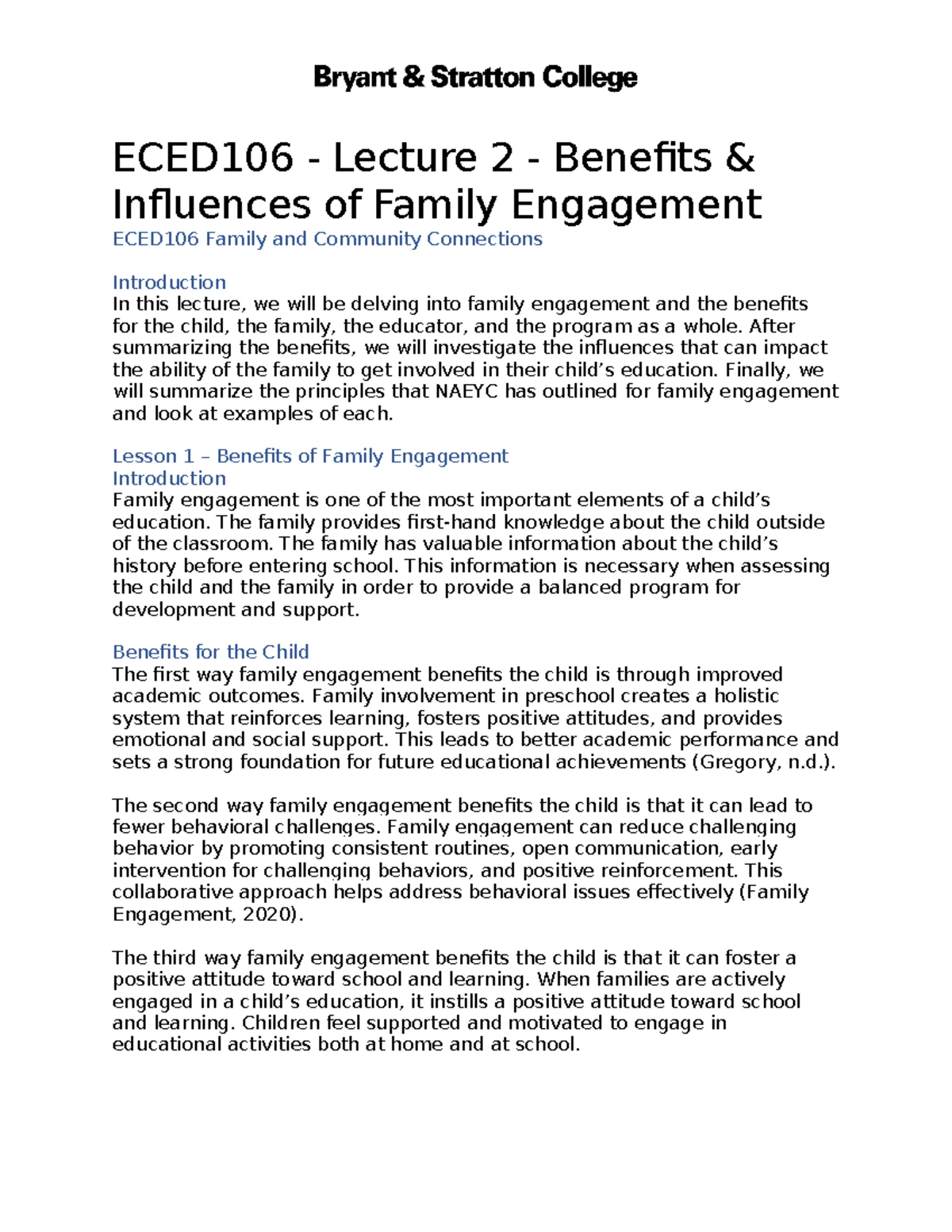 ECED106 Lecture 5: Anti-Bias Education, DEI, & Cultural Responsiveness ...