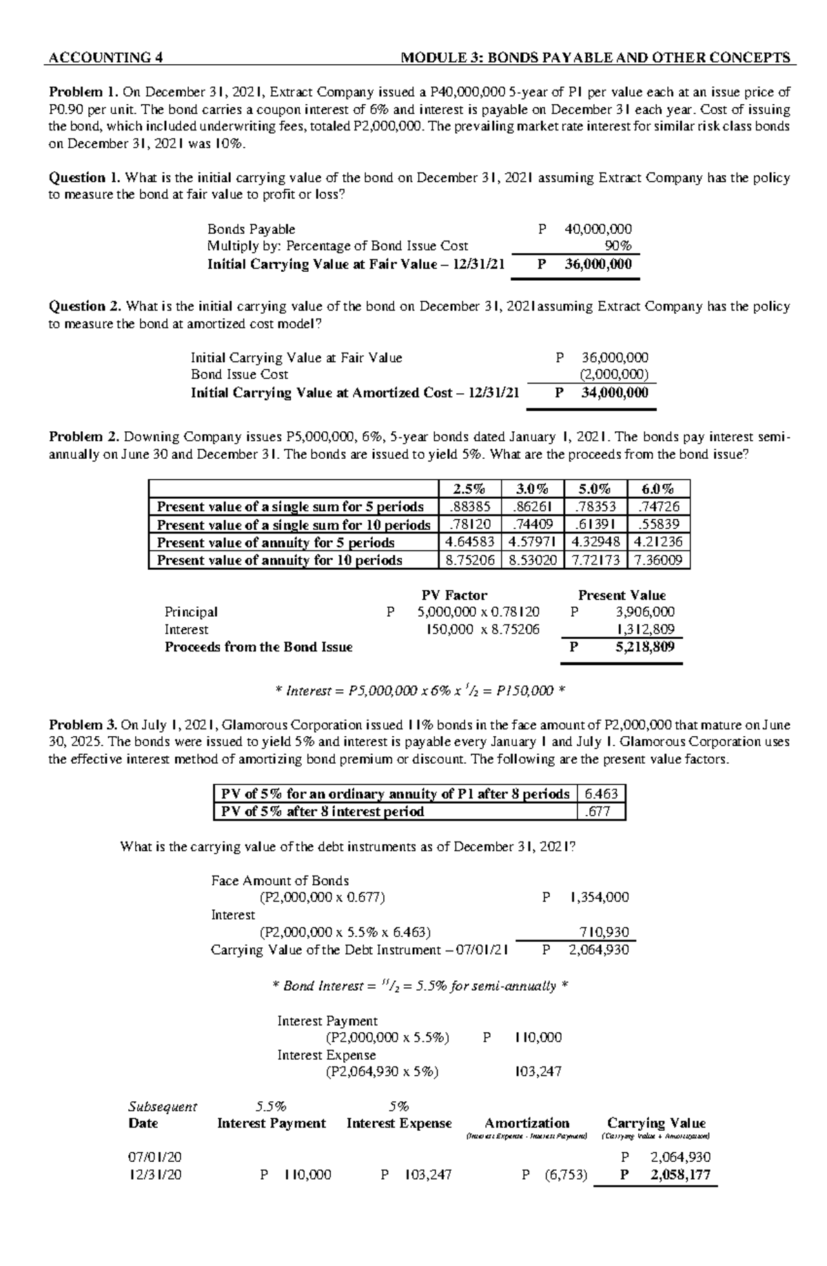 Intermediate Accounting 2 - Module 3: Bonds Payable Concepts Explained ...