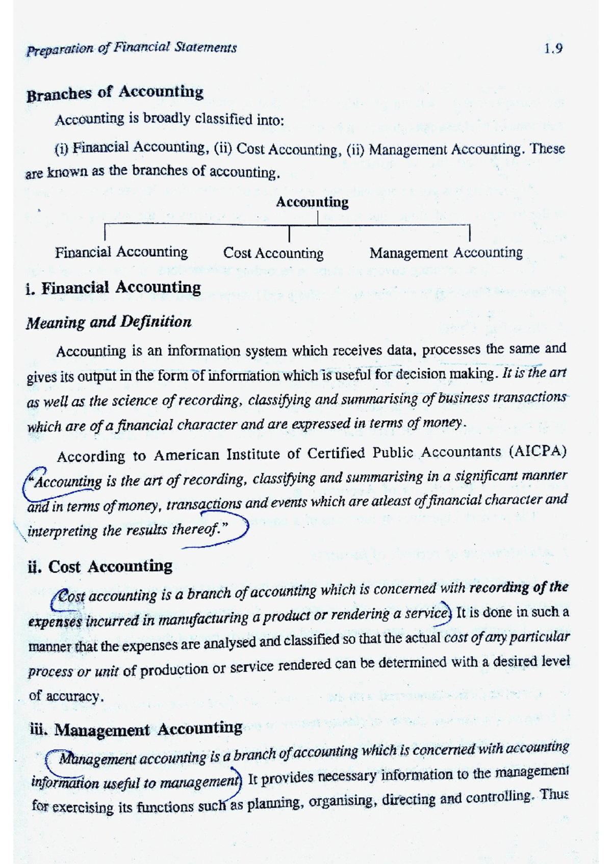 FA 5 - Financial Accounting -1 Basics and Branches of Accounting - B ...